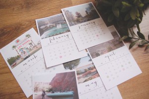 DIY 2014 Desk Calendar - April Everyday