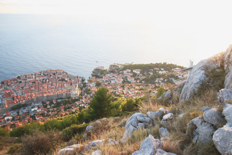 Sunset on Mount Srd, Dubrovnik - April Everyday