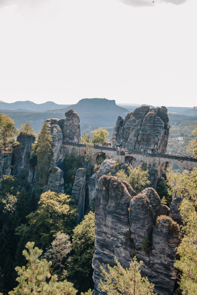 Exploring the Bastei Bridge and Elbe Sandstone Mountains - April Everyday