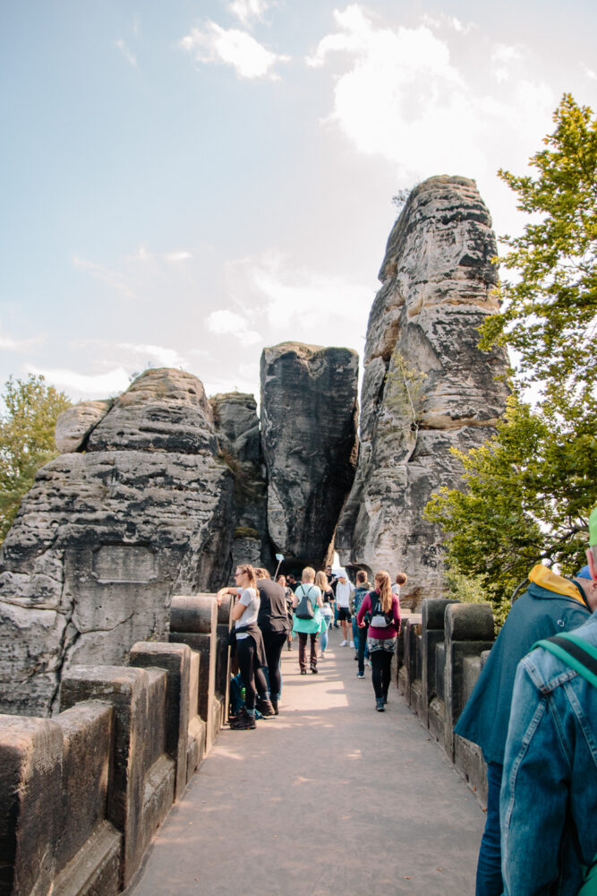 Exploring the Bastei Bridge and Elbe Sandstone Mountains - April Everyday